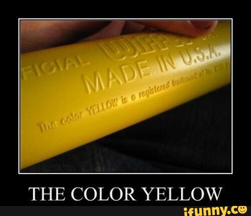 THE COLOR YELLOW - iFunny