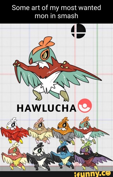 Hawlucha memes. Best Collection of funny Hawlucha pictures on iFunny