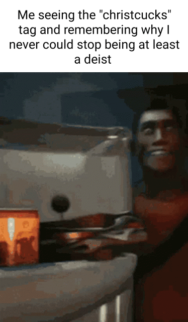 Me seeing the "christc! tag and remembering why I never could stop ...