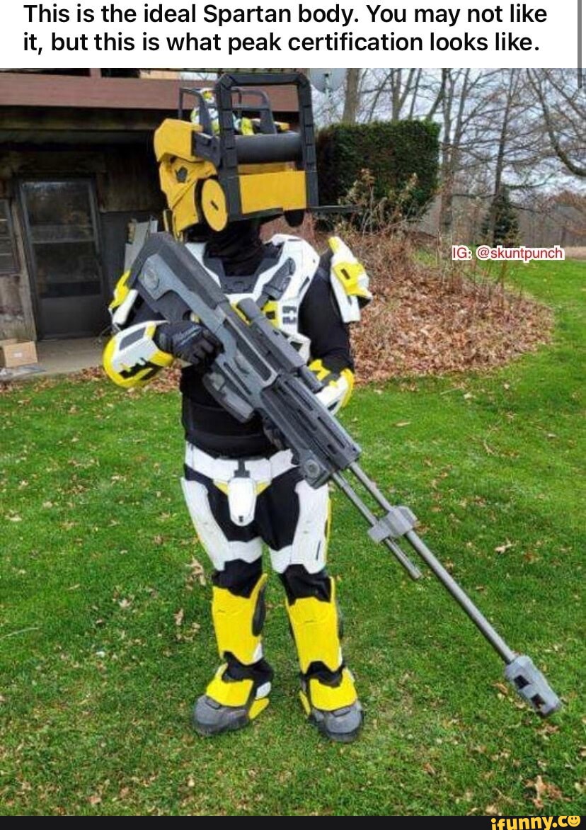 This is the ideal Spartan body. You may not like it, but this is what ...