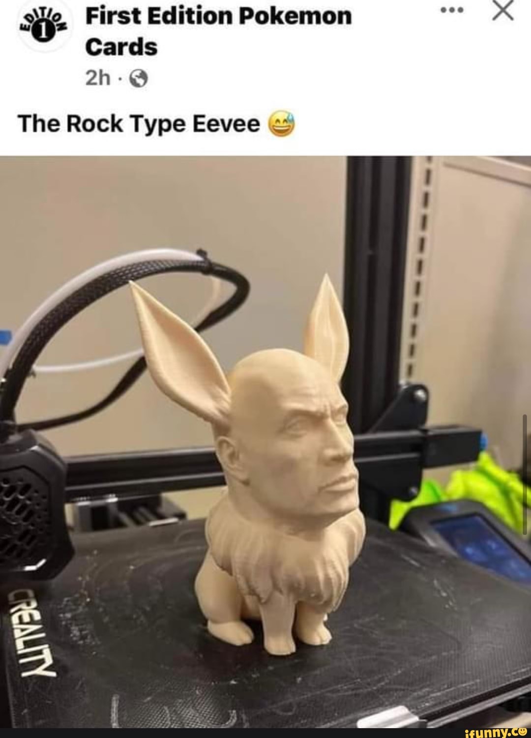 First Edition Pokemon OK Cards The Rock Type Eevee - )