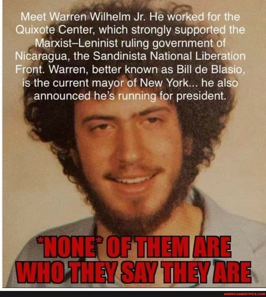 Meet Warren Wilhelm Jr. He worked for the Quixote Center, which ...