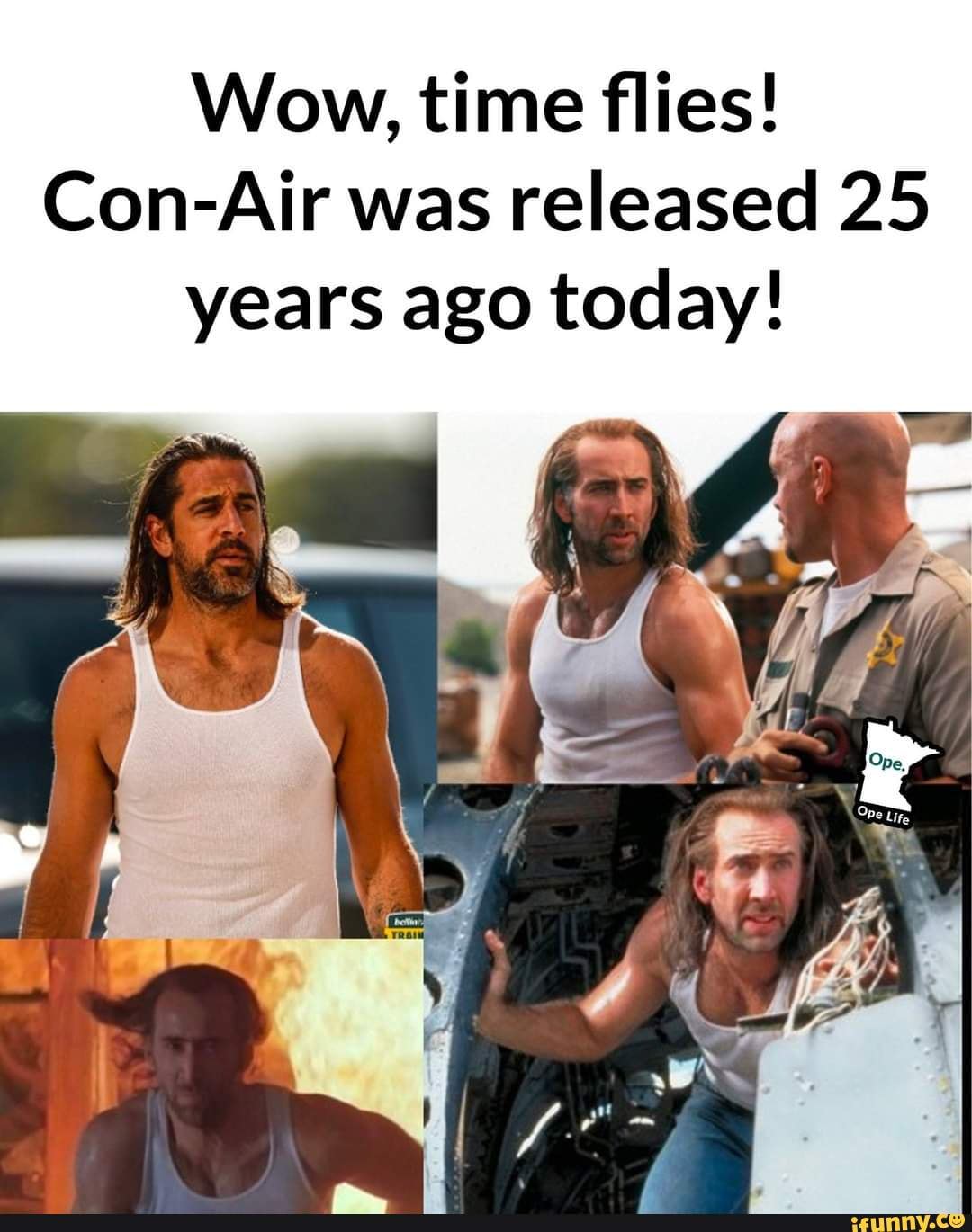 Wow, time flies! Con-Air was released 25 years ago today! - iFunny