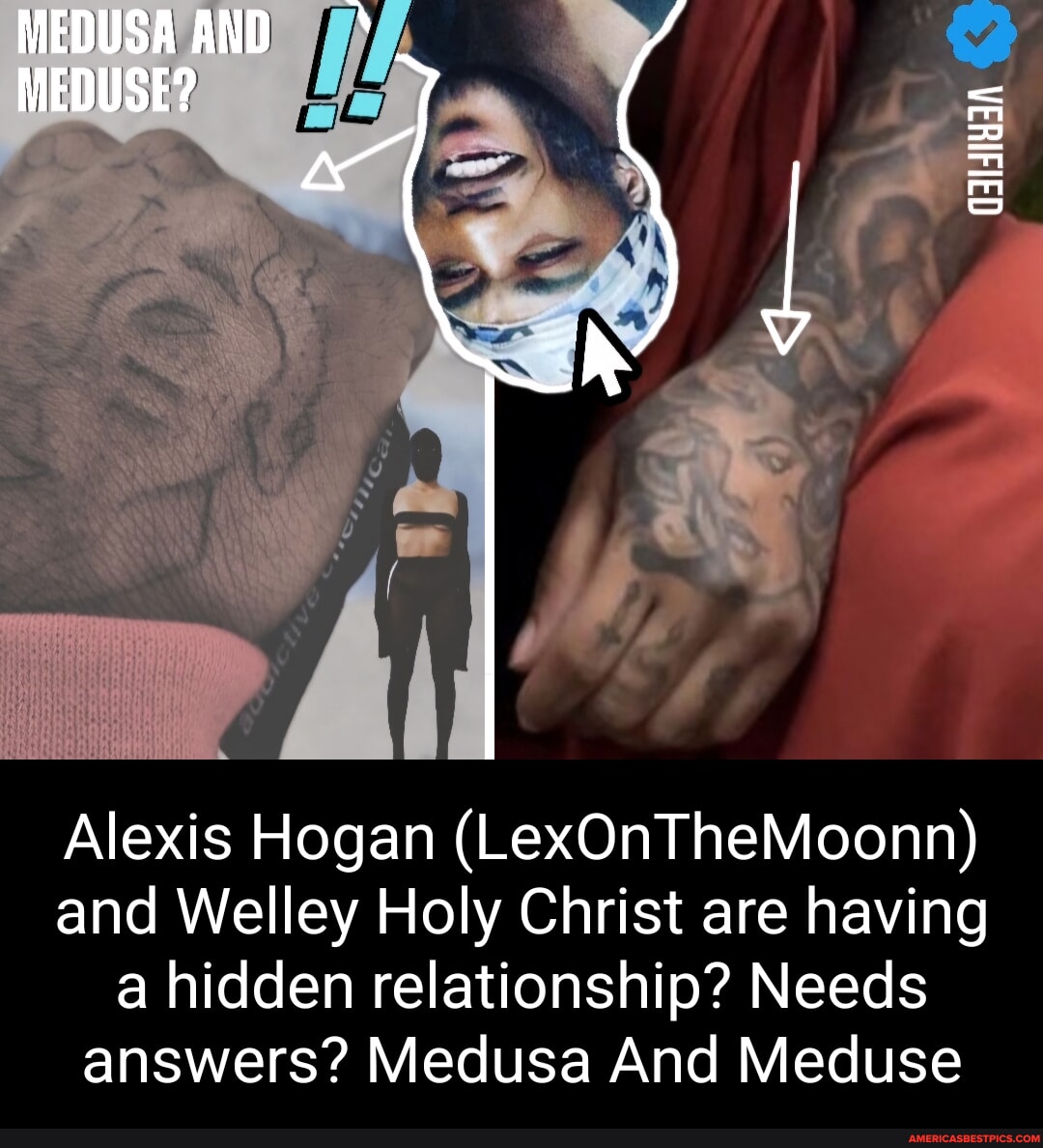 MEDUSA Al MEDUSE? I Alexis Hogan (LexOnTheMoonn) and Welley Holy Christ ...