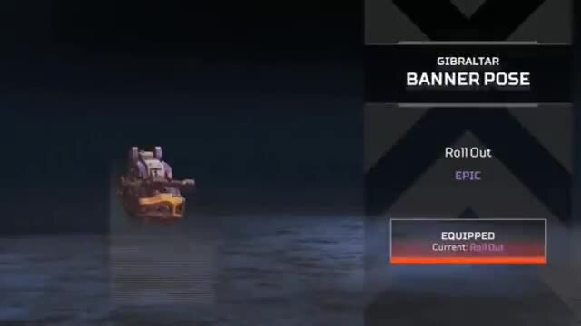 GIBRALTAR BANNER POSE Roll Out EPIC - )