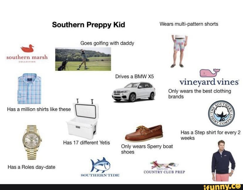 Southern Preppy Brands