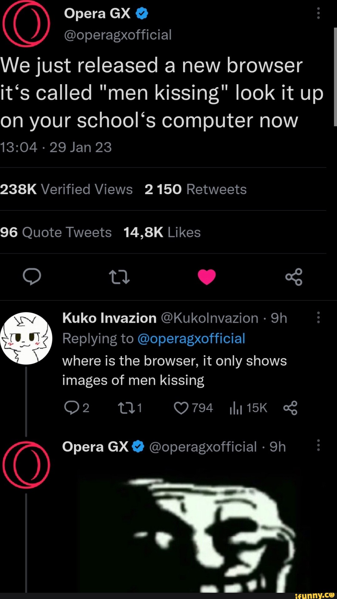 Opera GX @ @operagxofficial We just released a new browser it's called ...