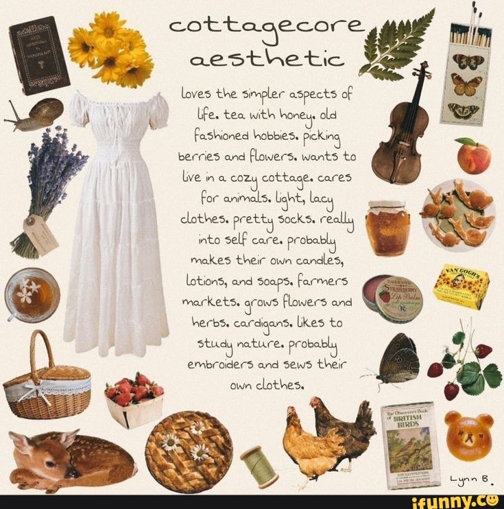 Cottagecore aesthetic loves the simpler aspects of Lfe. tea with honew ...