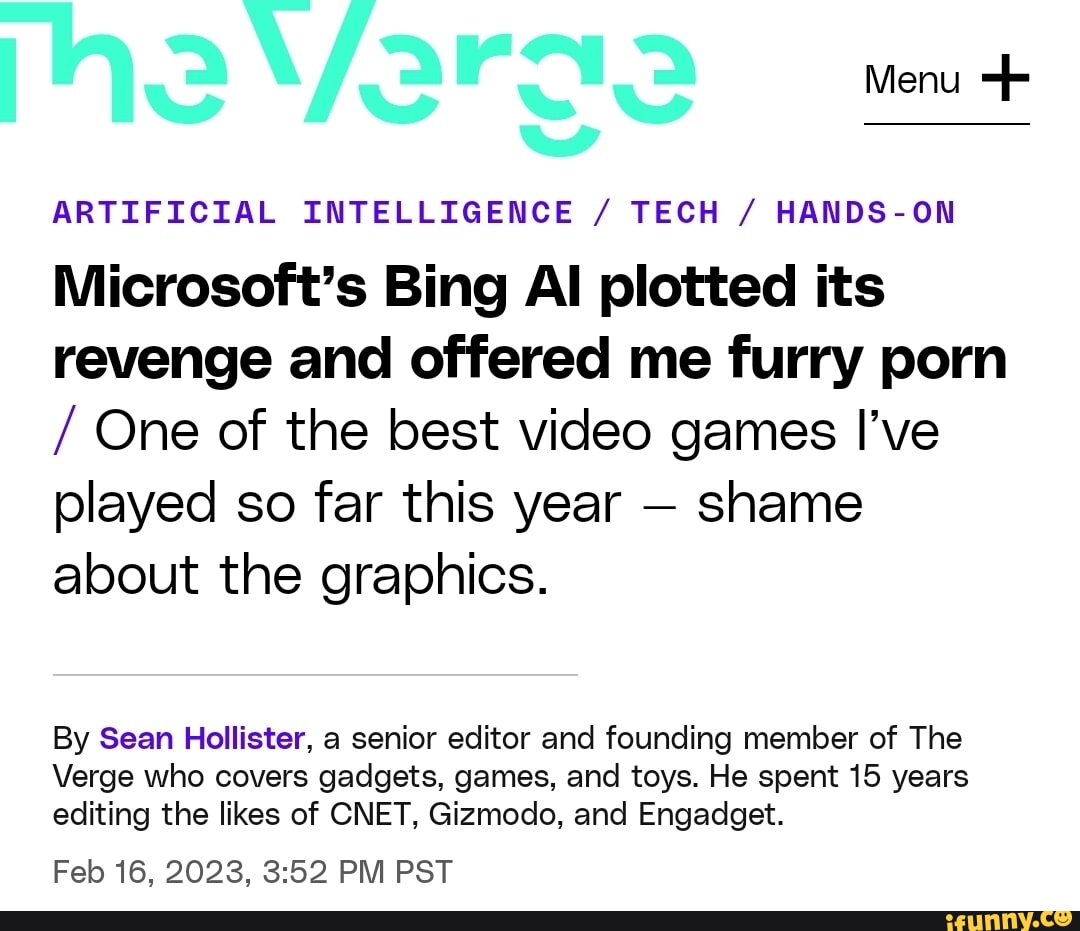 Ww ws Ww Menu ARTIFICIAL INTELLIGENCE / TECH / HANDS-ON Microsoft's ...