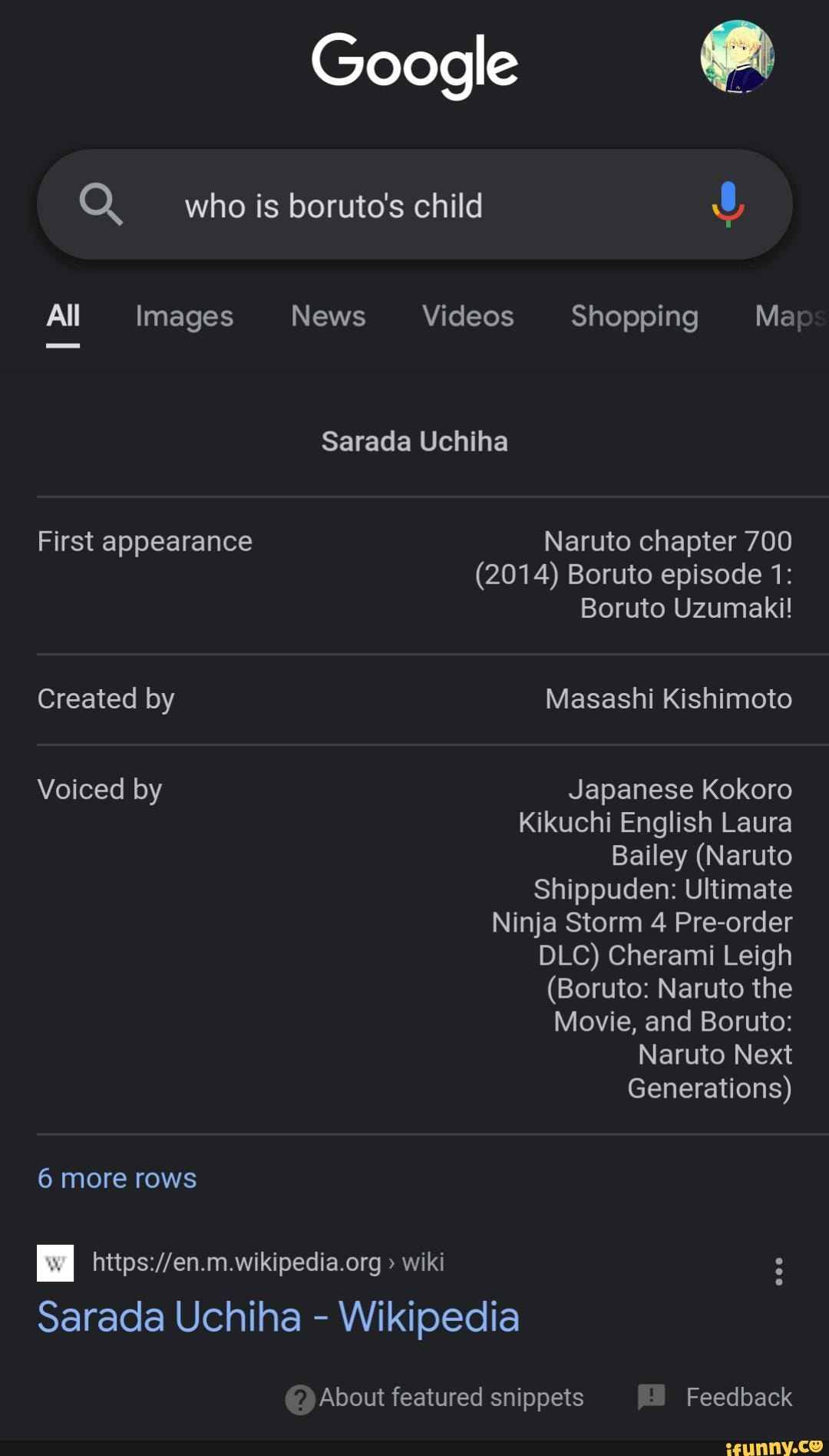 Sarada memes. Best Collection of funny Sarada pictures on iFunny