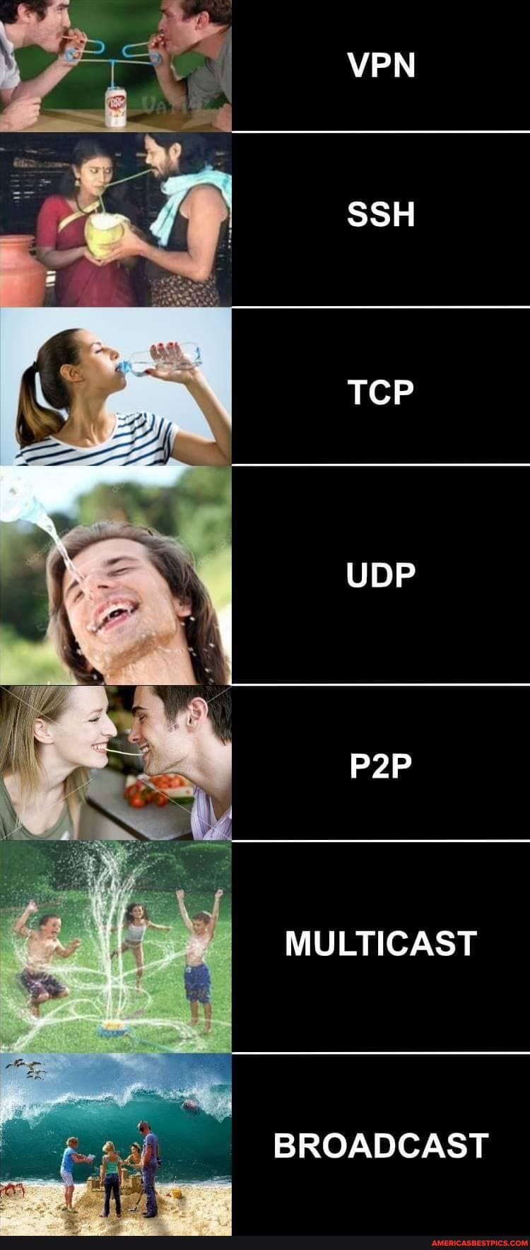 Vpn Ssh Tcp Udp Multicast Broadcast Americas Best Pics And Videos