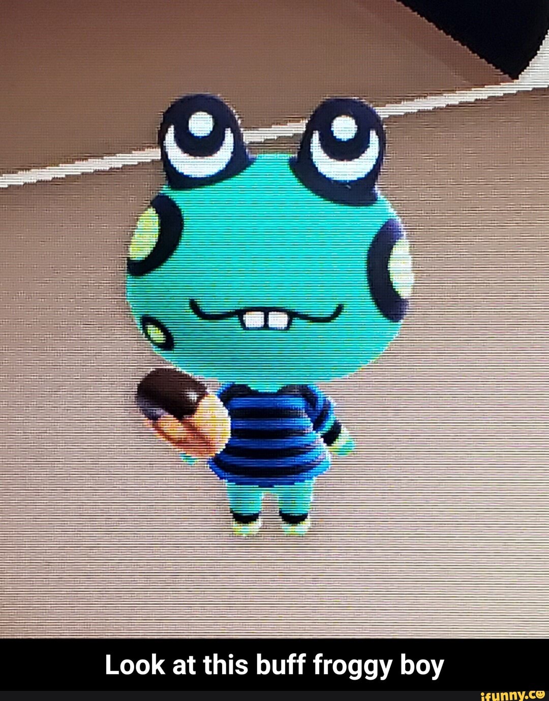 Look at this buff froggy boy - Look at this buff froggy boy - iFunny