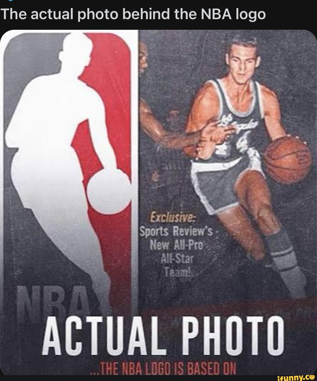 The actual photo behind the NBA logo Exclusive: Sports Review's New All ...