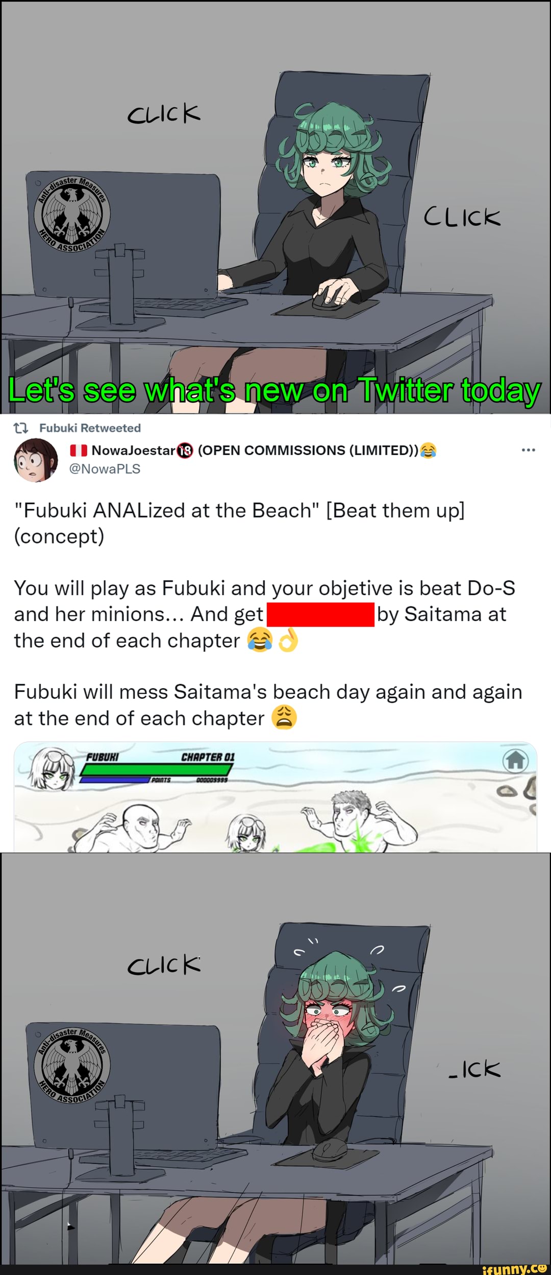 Fubuki Retweeted (OPEN COMMISSIONS (LIMITED) "Fubuki ANALized at the ...