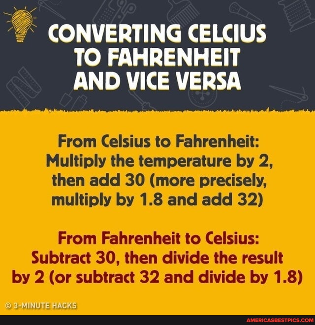 How to convert Celcius to Fahrenheit and vice versa: #brightside # ...