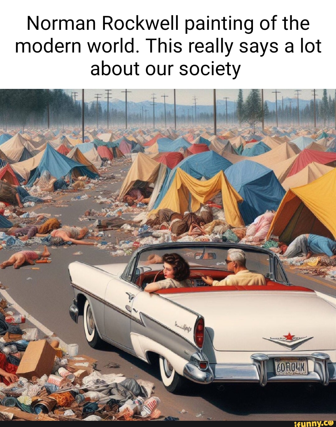 Norman Rockwell painting of the modern world. This really says a lot ...