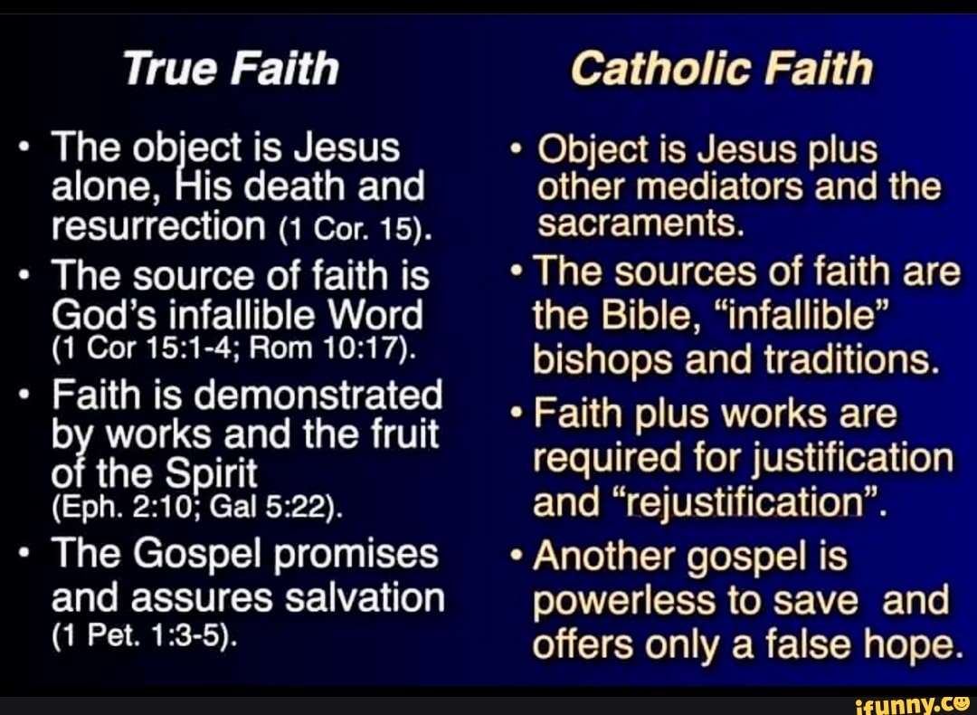True Faith The object is Jesus alone, His death and reSUrreCtion (1 Cor ...