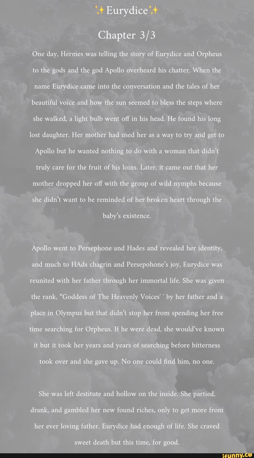 Orpheus memes. Best Collection of funny Orpheus pictures on iFunny