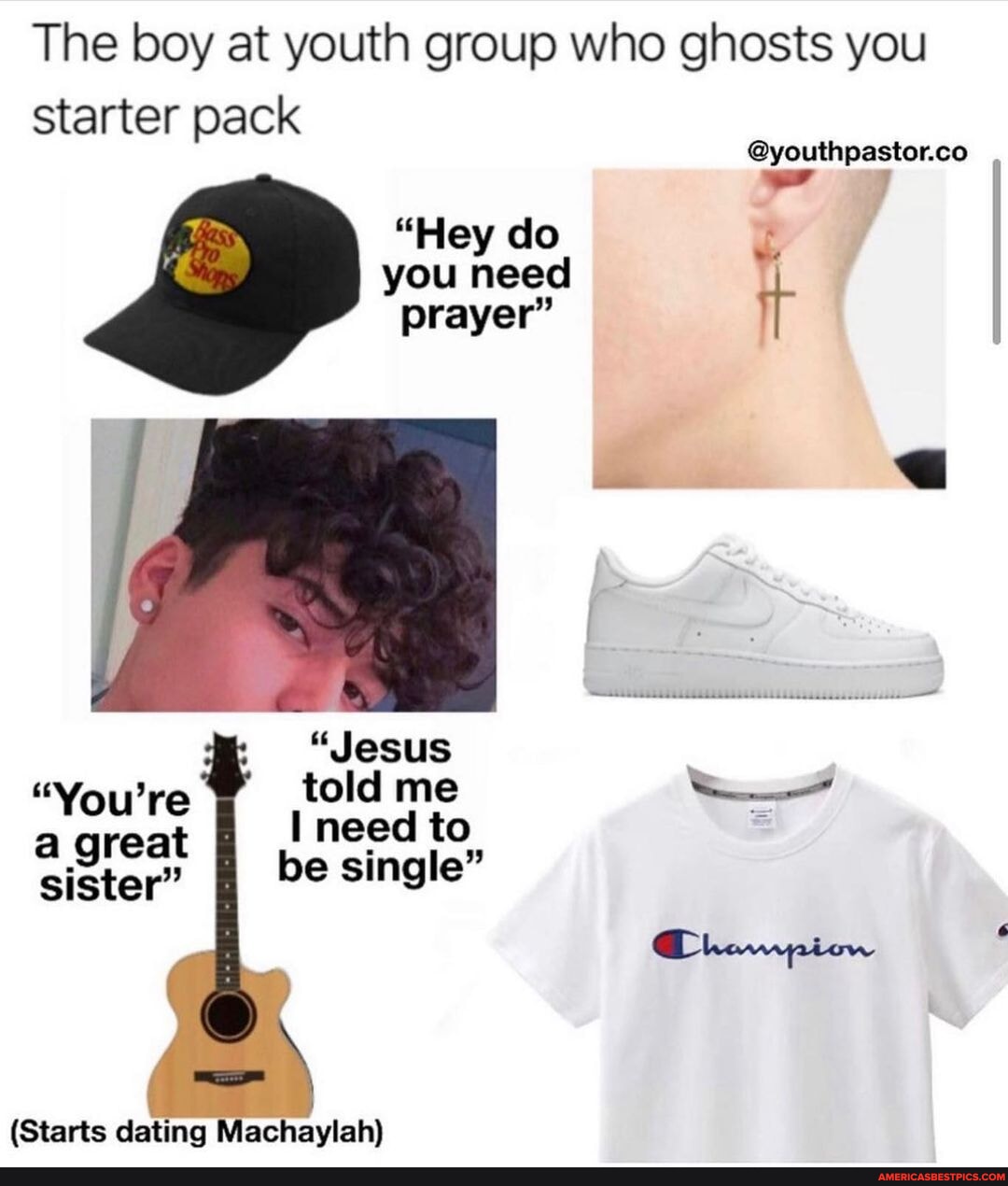 The boy at youth group who ghosts you starter pack @youthpastor.co "Hey ...