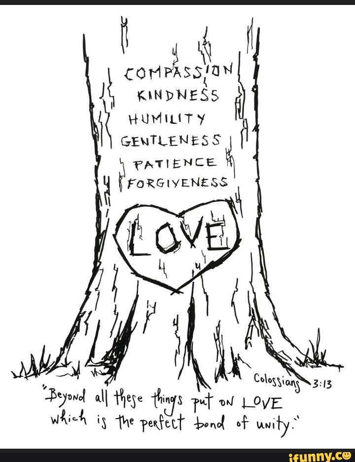 ASS KINDNESS HUMILITY GENTLENESS PATIENCE FORGIVENESS Af' si whieh The ...