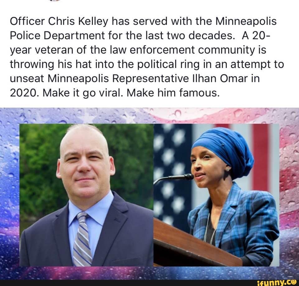 Officer Chris Kelley has served with the Minneapolis Police Department ...