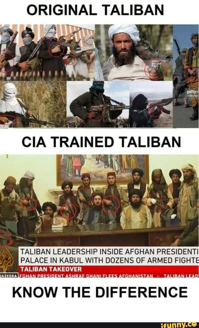 ORIGINAL TALIBAN CIA TRAINED TALIBAN TALIBAN I LEADERSHIP INSIDE AFGHAN ...