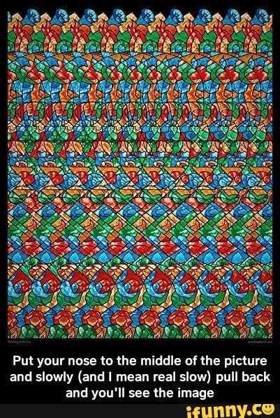 Stereogram memes. Best Collection of funny Stereogram pictures on iFunny