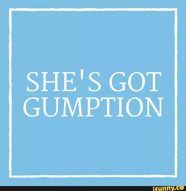 Gumption memes. Best Collection of funny Gumption pictures on iFunny