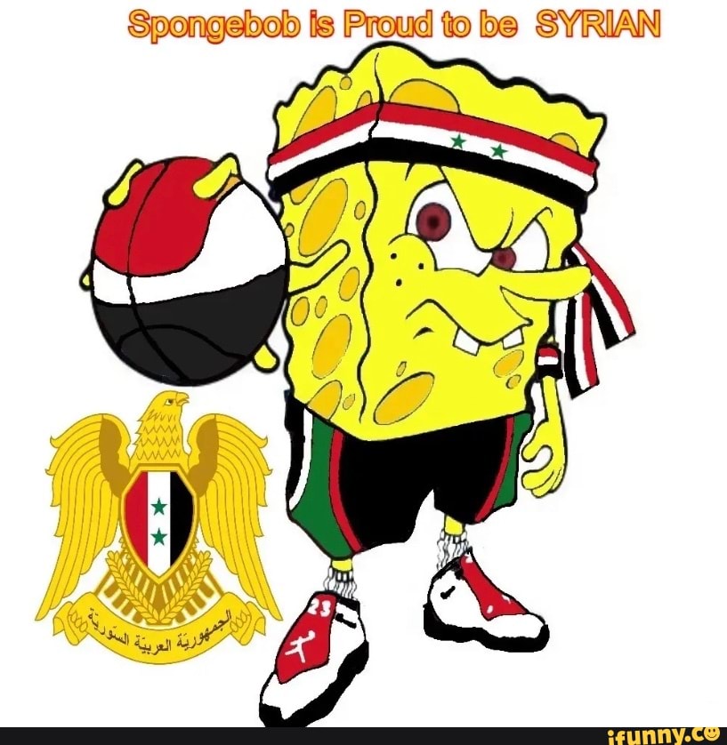 Spongebob is Proud to be SYRIAN - iFunny