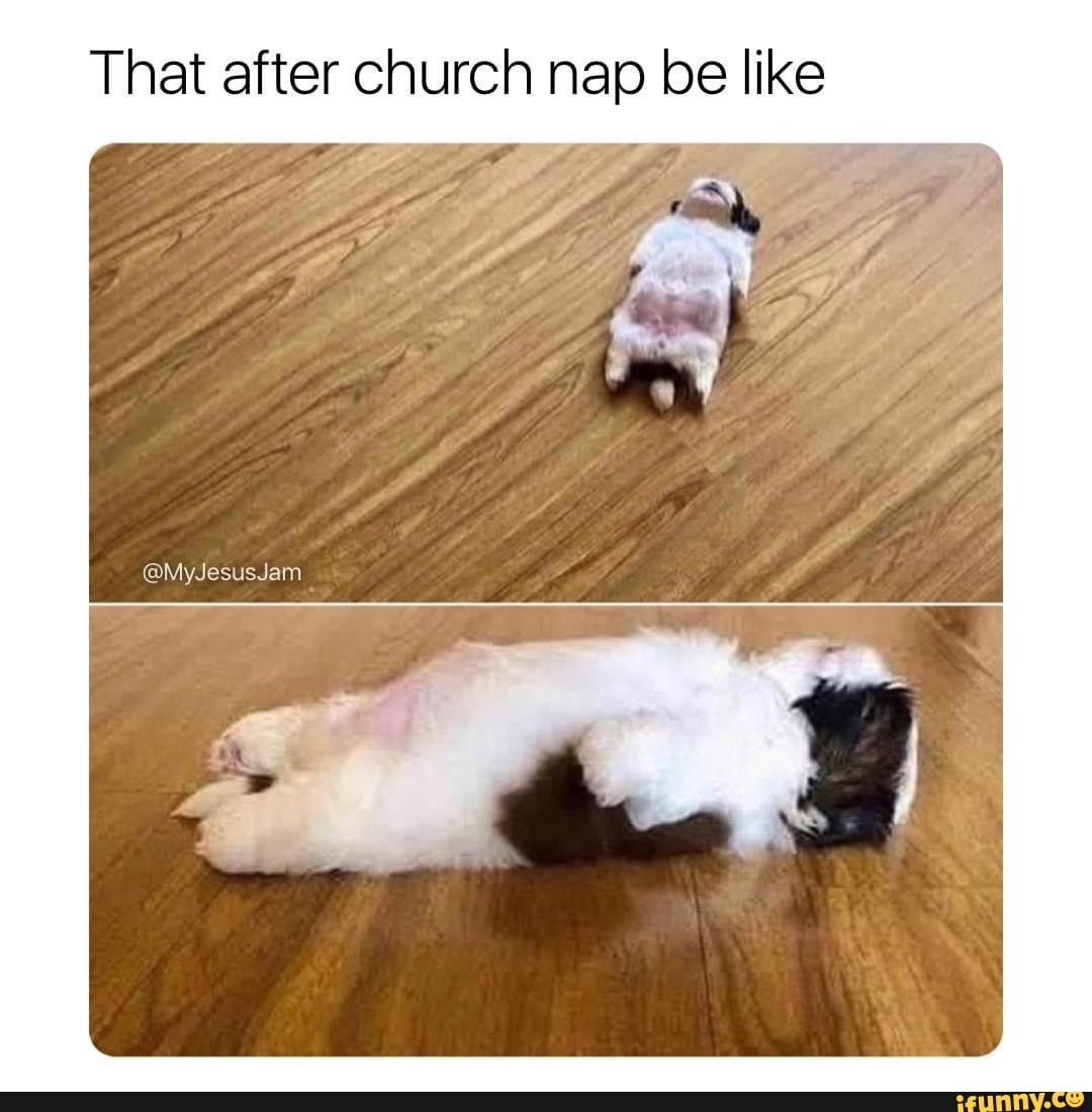 Church Nap Memes