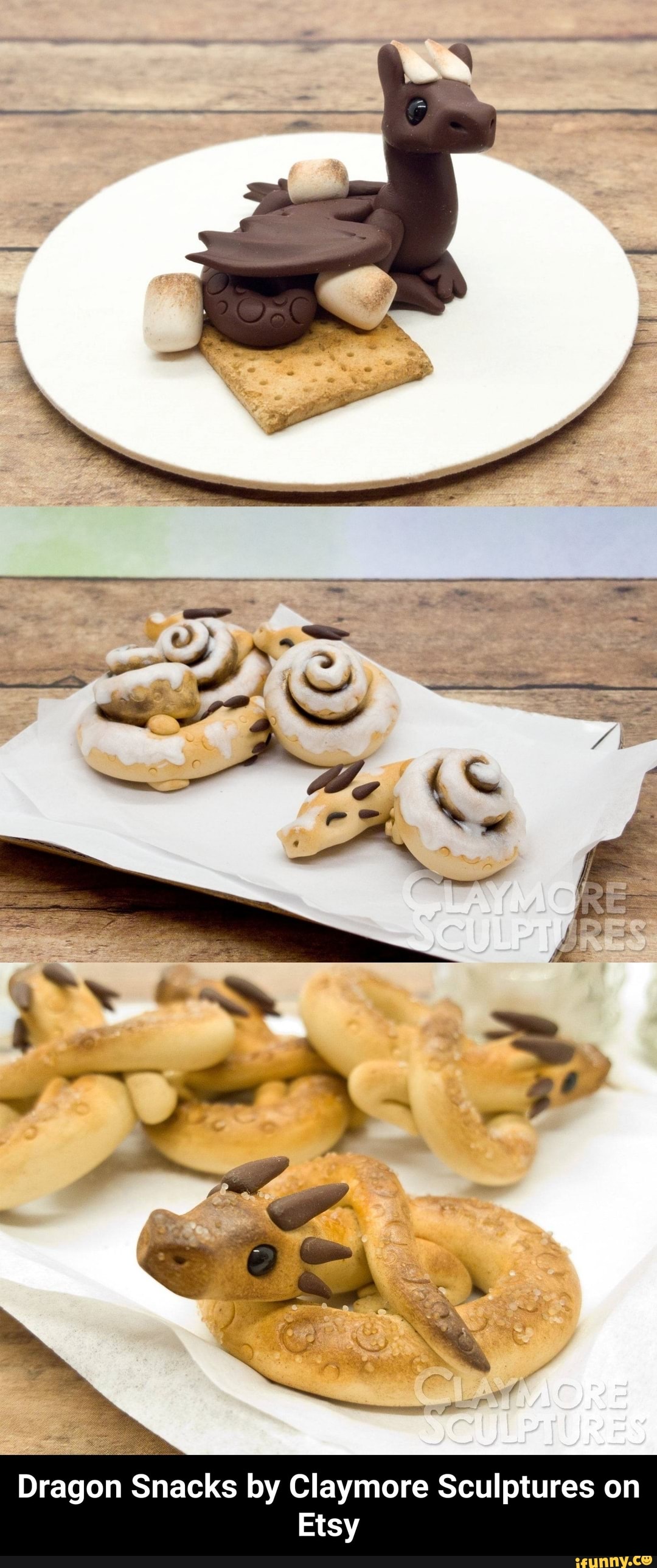 Dragon Snacks by Claymore Sculptures on Etsy - iFunny