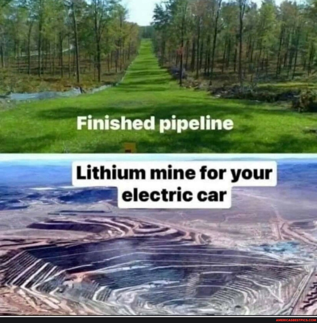 Finished pipeline _ Lithium mine for your I electric car I - America’s ...