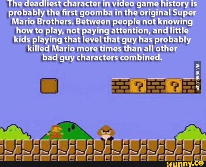 Goomba memes. Best Collection of funny Goomba pictures on iFunny