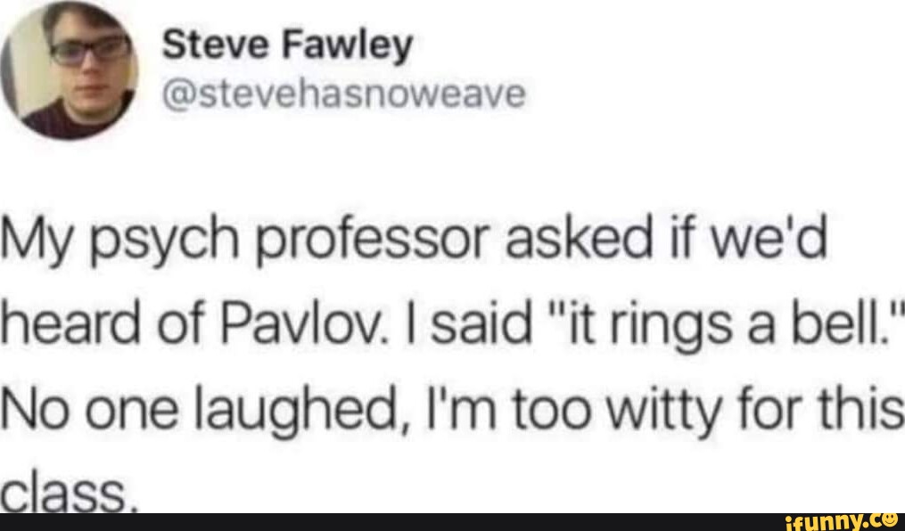 Pavlov Rings A Bell