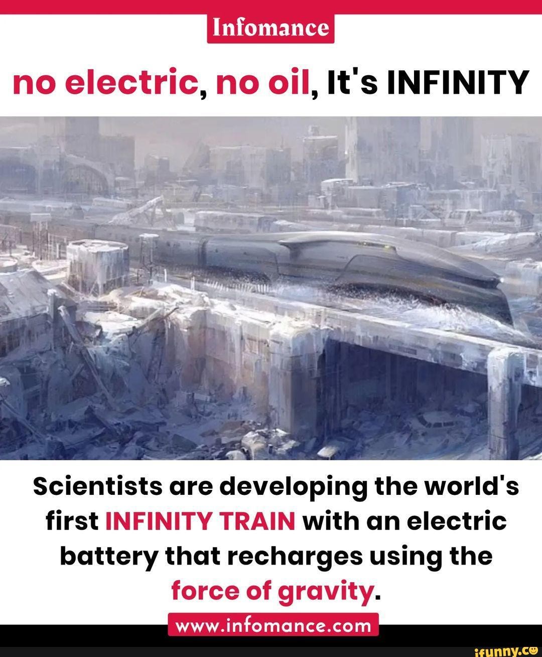 Infomance no electric, no oil, It's INFINITY Scientists are developing ...