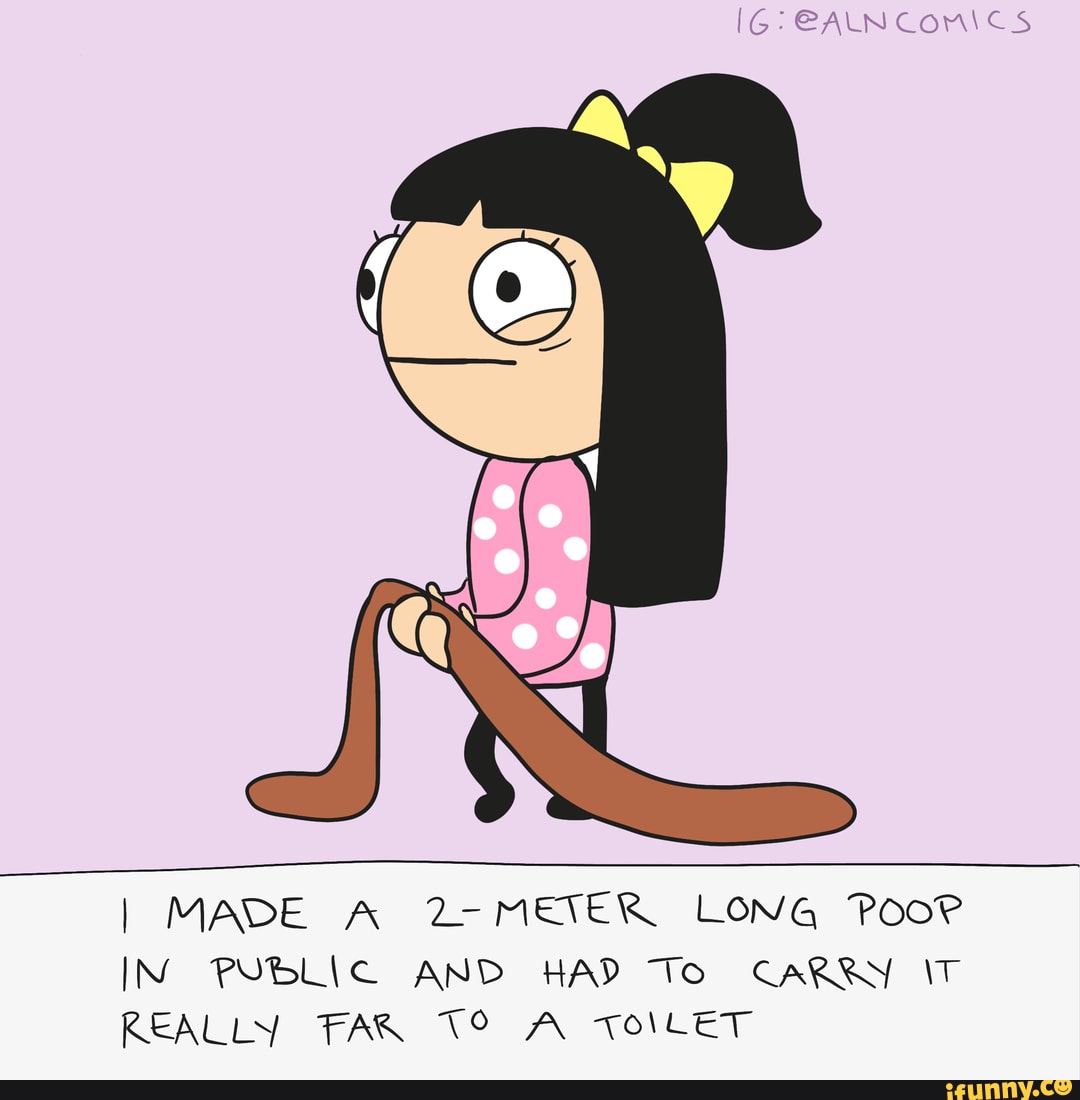 #webcomic #weird #comics #funny #drawing - I MADE A 2- METER LONG POOP ...