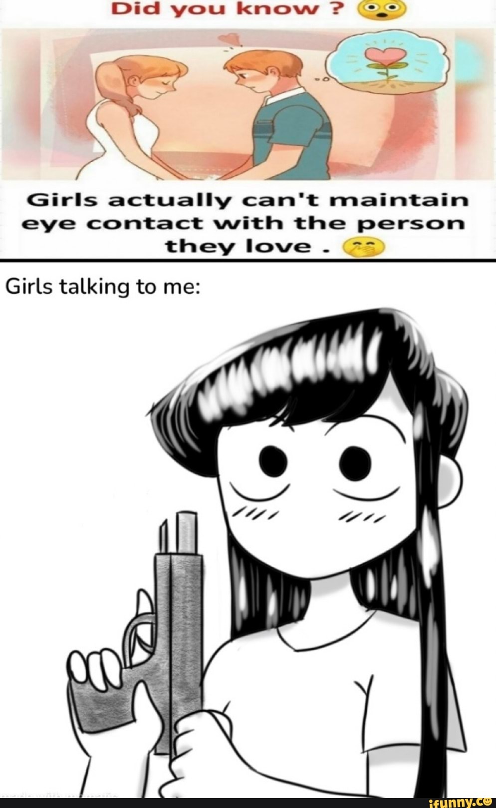 Komi Doesn T Love You Did You Know Girls Actually Can T Maintain