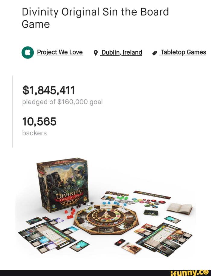 Divinity Original Sin the Board Game Project We Love Dublin,Ireland ...
