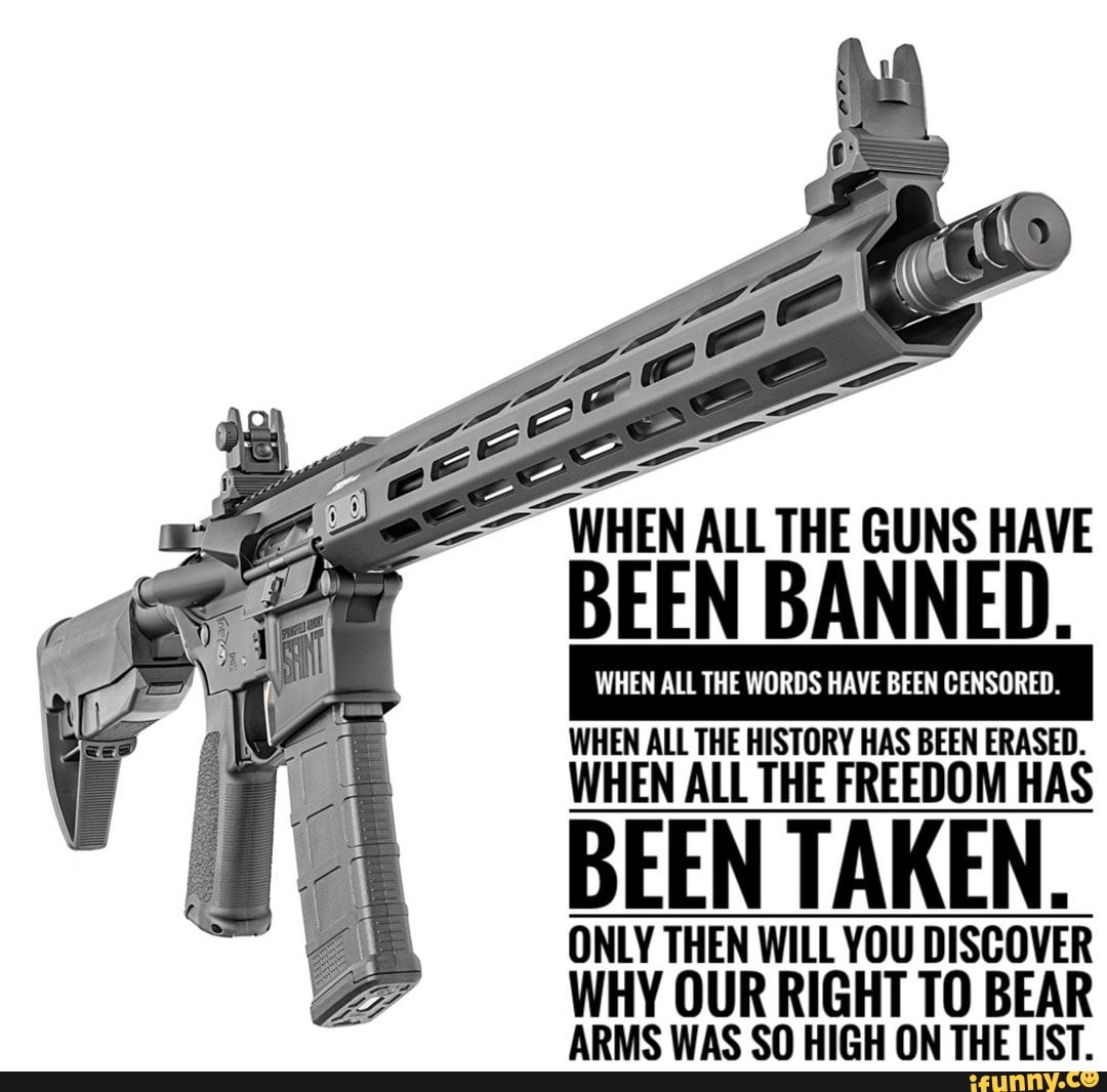 WHEN ALL THE GUNS HAVE WHEN ALL THE WORDS HAVE BEEN CENSORED. WHEN ALL ...