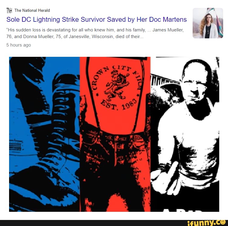 The National Herald Sole DC Lightning Strike Survivor Saved by Her Doc ...