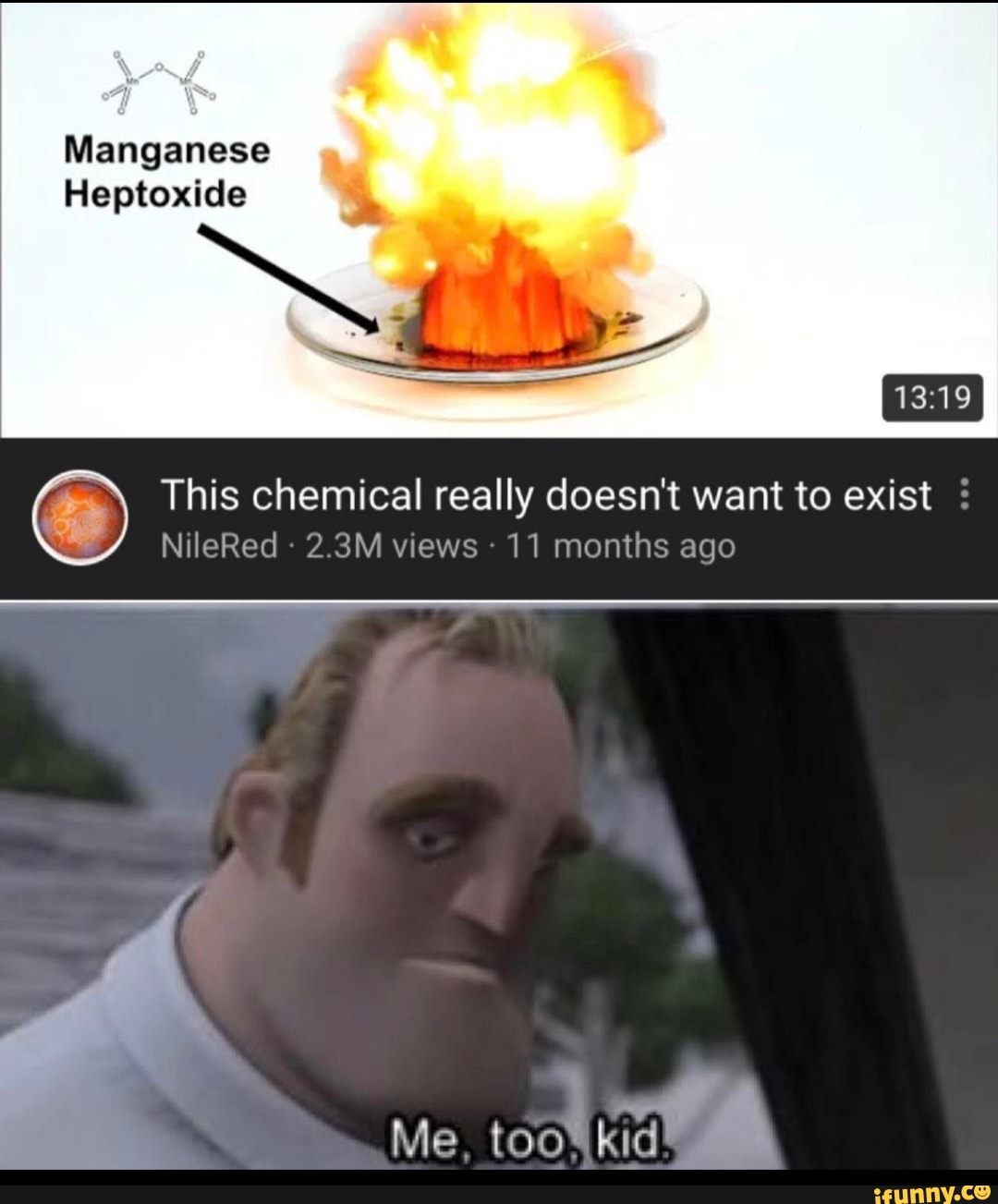 Manganese Heptoxide This chemical really doesn't want to exist i 11 ...