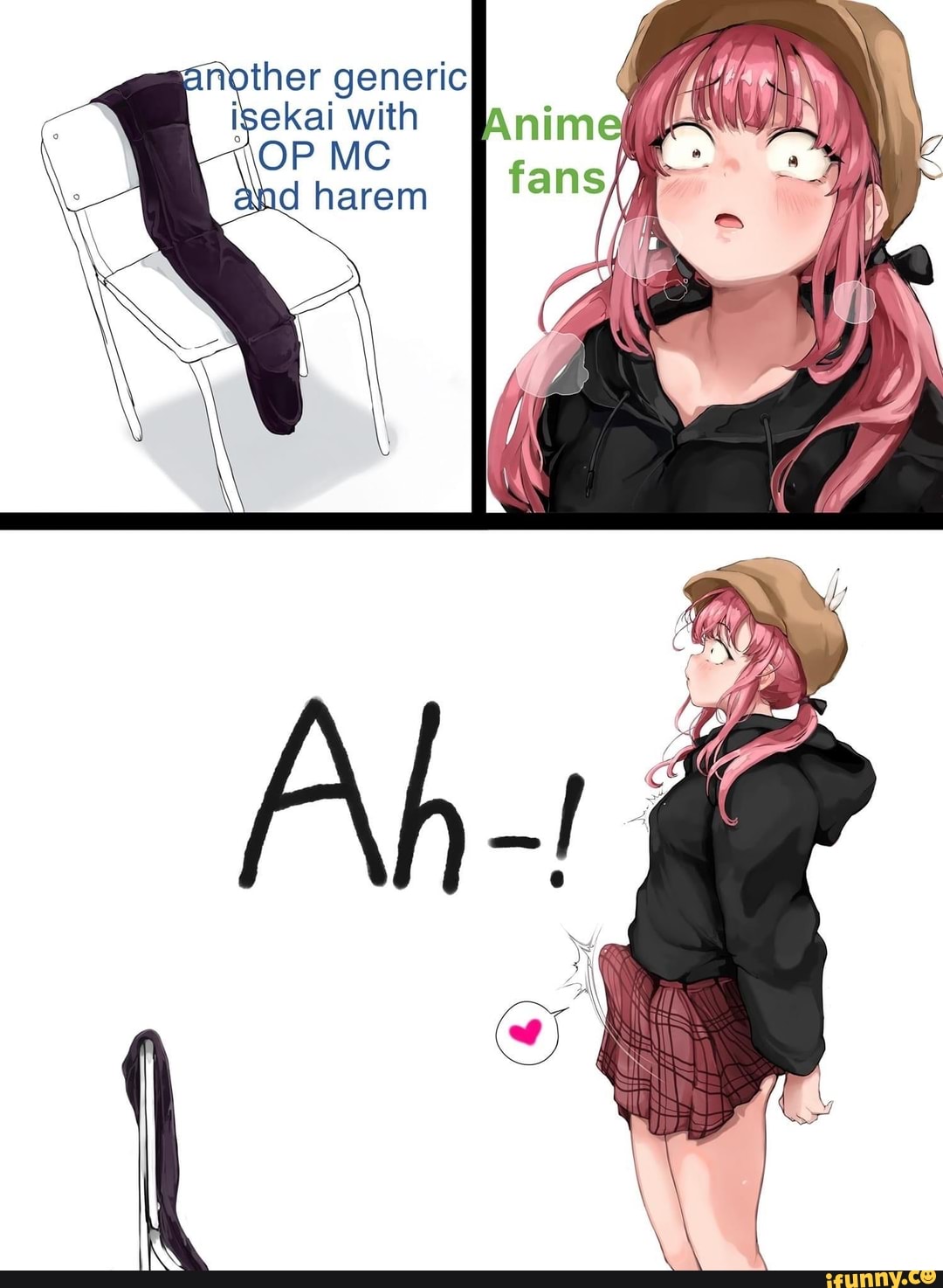 Nother generic isekai with OP MC and harem - iFunny