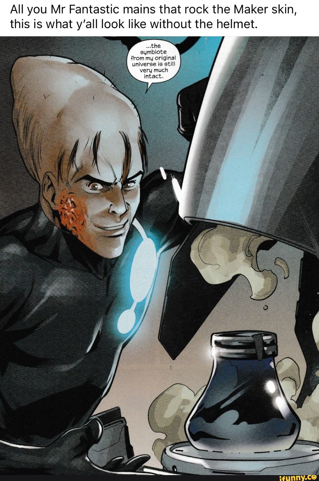 All you Mr Fantastic mains that rock the Maker skin, this is what y'all ...
