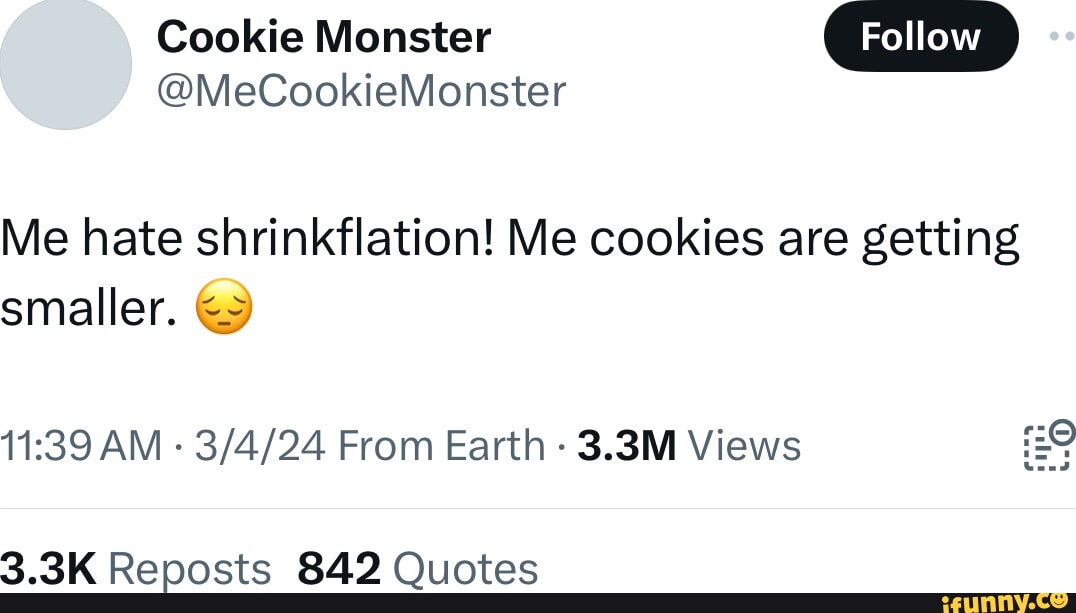 Shrinkflation memes. Best Collection of funny Shrinkflation pictures on ...