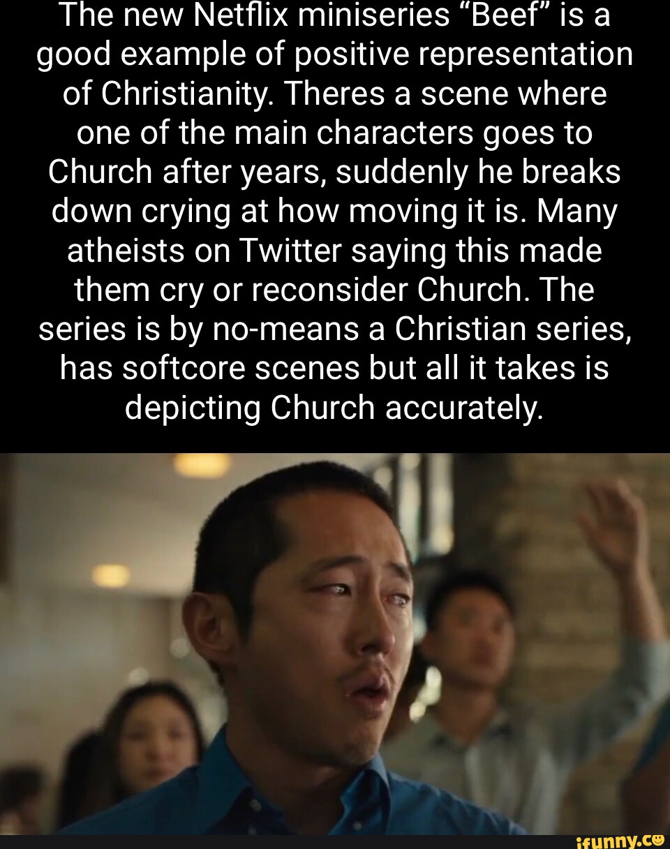 The new Netflix miniseries "Beef" is a good example of positive ...