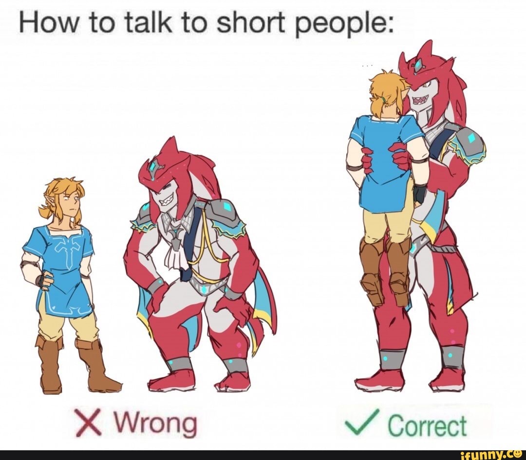 How to talk to short people: - iFunny