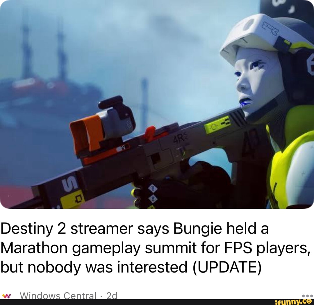 Destiny 2 streamer says Bungie held a Marathon gameplay summit for FPS players, but nobody was ...