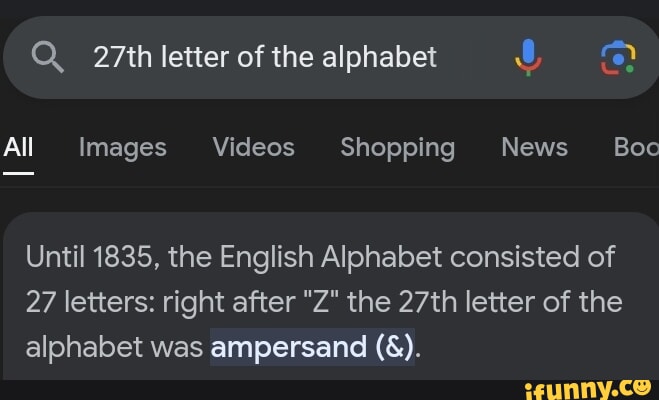 Q. 27th letter of the alphabet All Images Videos Shopping News Boc ...