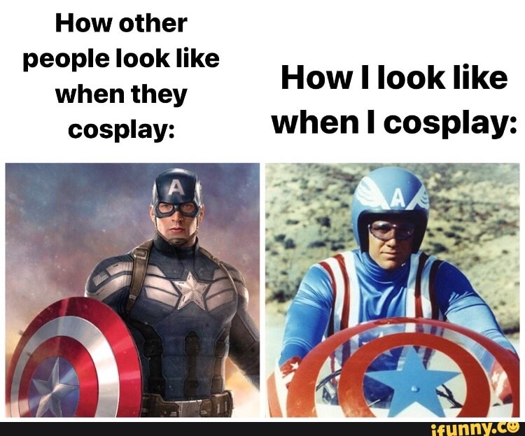 How other people look like when they How look like cosplay: when ...