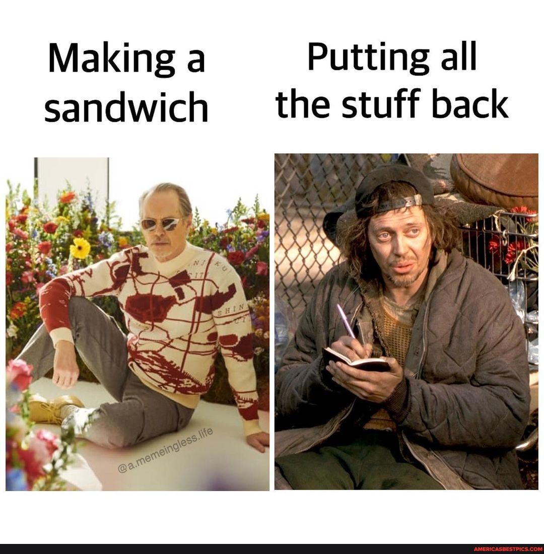Putting all the stuff back Making a sandwich - America’s best pics and ...
